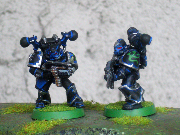 My first Stealth color scheme attempt - The Serpent's Lair Alpha Legion ...
